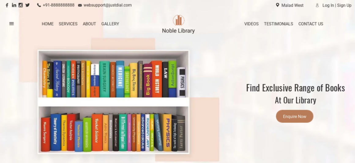 12+ Template Website Perpustakaan Terlengkap