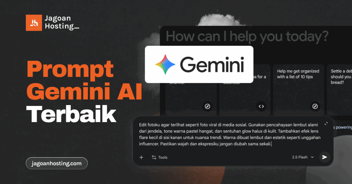 30 Prompt Gemini AI Terbaik untuk Edit Foto Viral, Bisnis & Konten