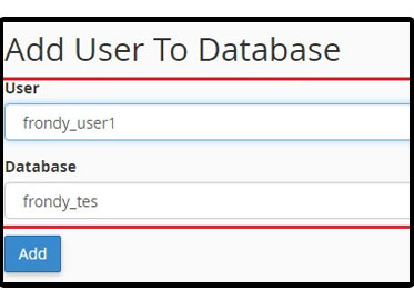 Cara Memberikan Akses atau Privileges User pada Database di Cpanel