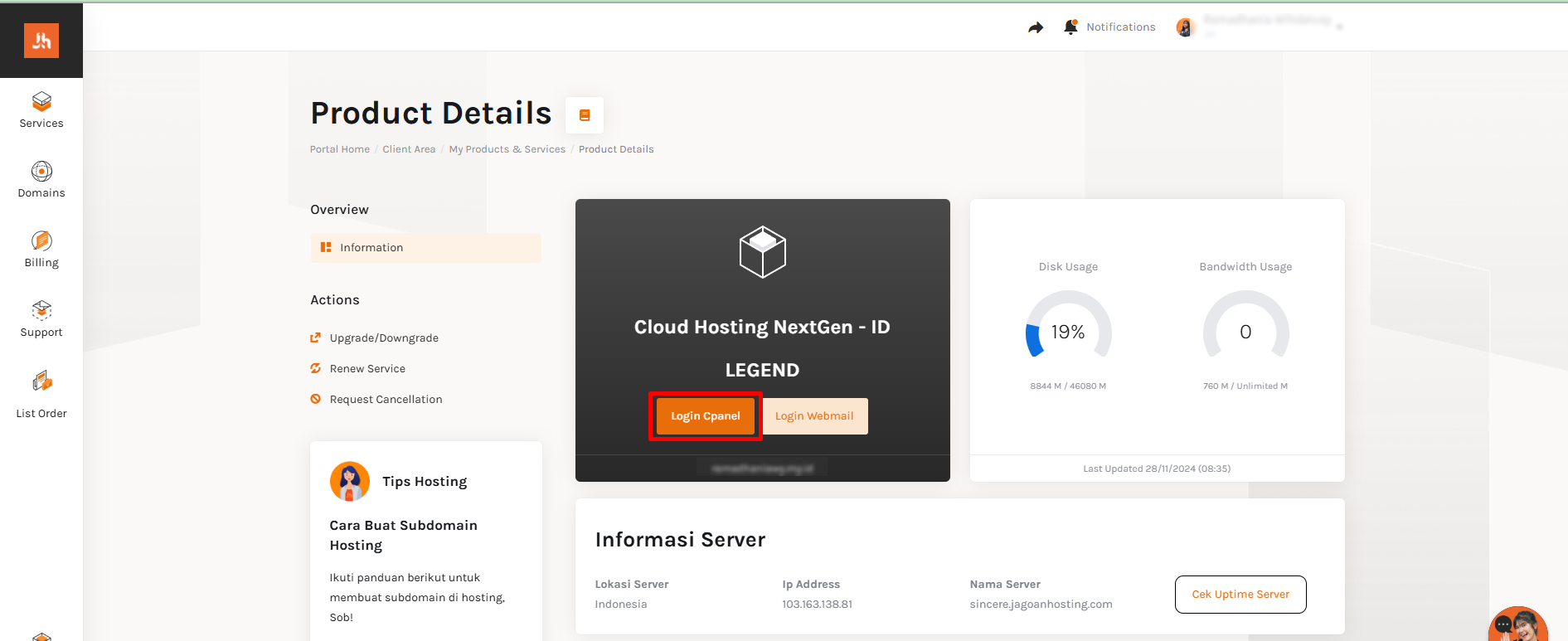 Cara Membuat Database dan User Database di Cpanel