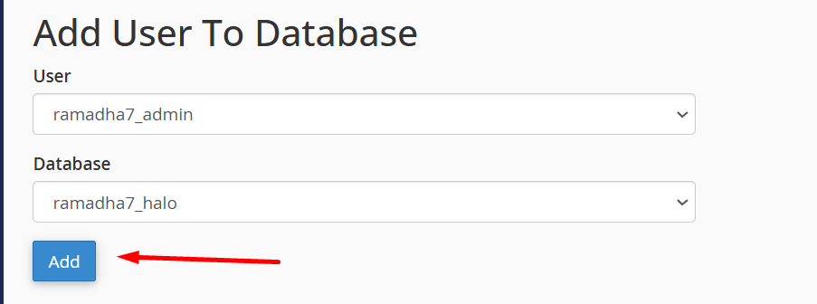 Cara Membuat Database dan User Database di Cpanel