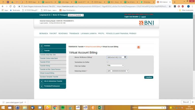 Panduan Pembayaran Via VA BNI - Knowledge Base Jagoan Hosting Indonesia