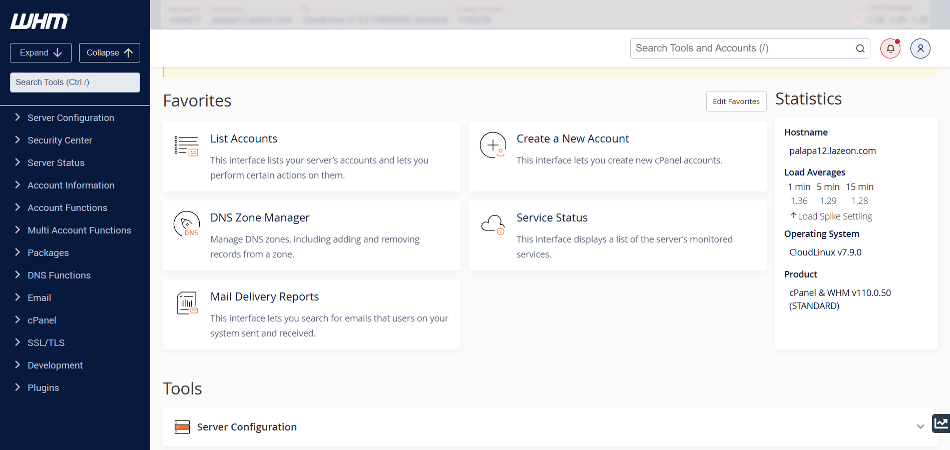 Cara Login WHM dan Basic WHM Setting