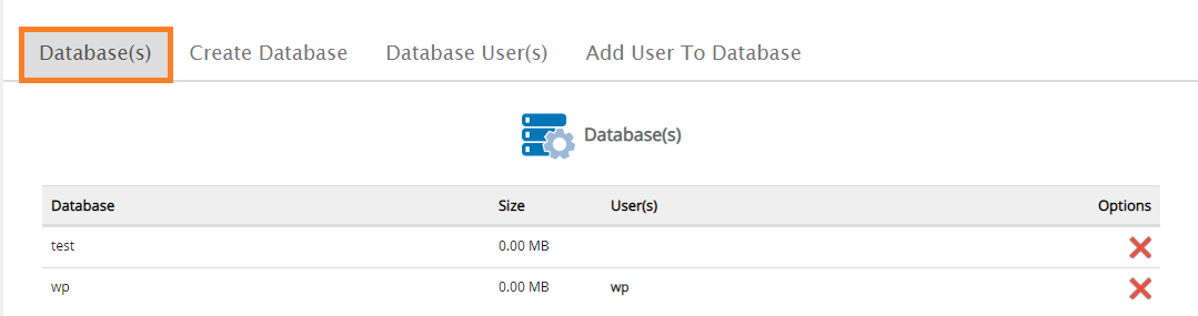 Cara Membuat Database Mysql Webuzo Knowledge Base Jagoan Hosting