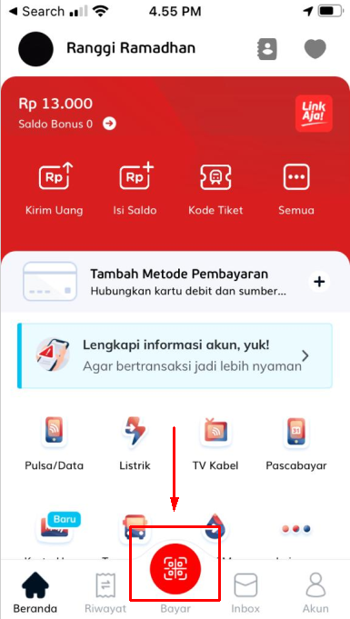 Cara Pembayaran Melalui LinkAja - Knowledge Base Jagoan Hosting Indonesia