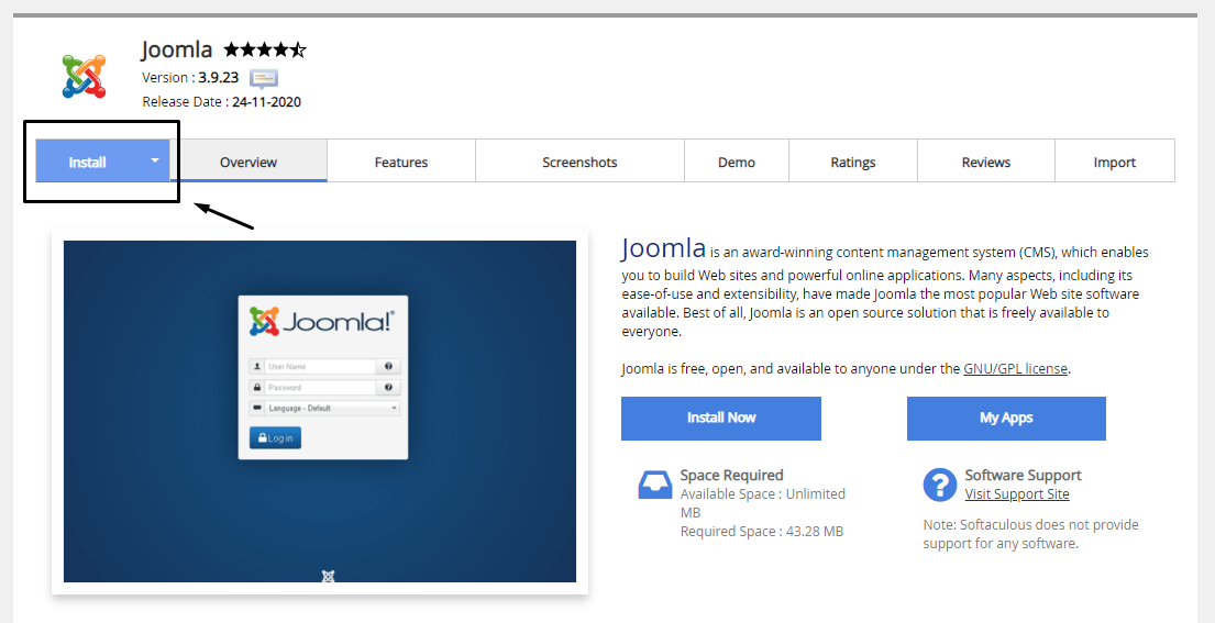 Cara Install Joomla via Softaculous - Knowledge Base Jagoan Hosting ... Cara Install Joomla via Softaculous - Knowledge Base Jagoan Hosting ...