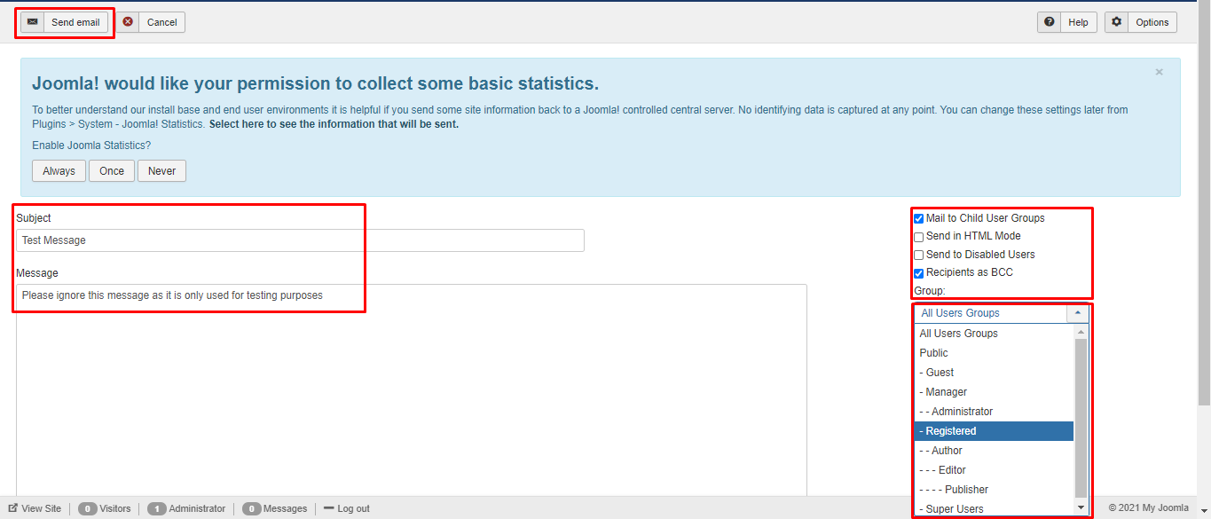 Langkah Mengirim Email Secara Massal Di Joomla - Knowledge Base Jagoan ...