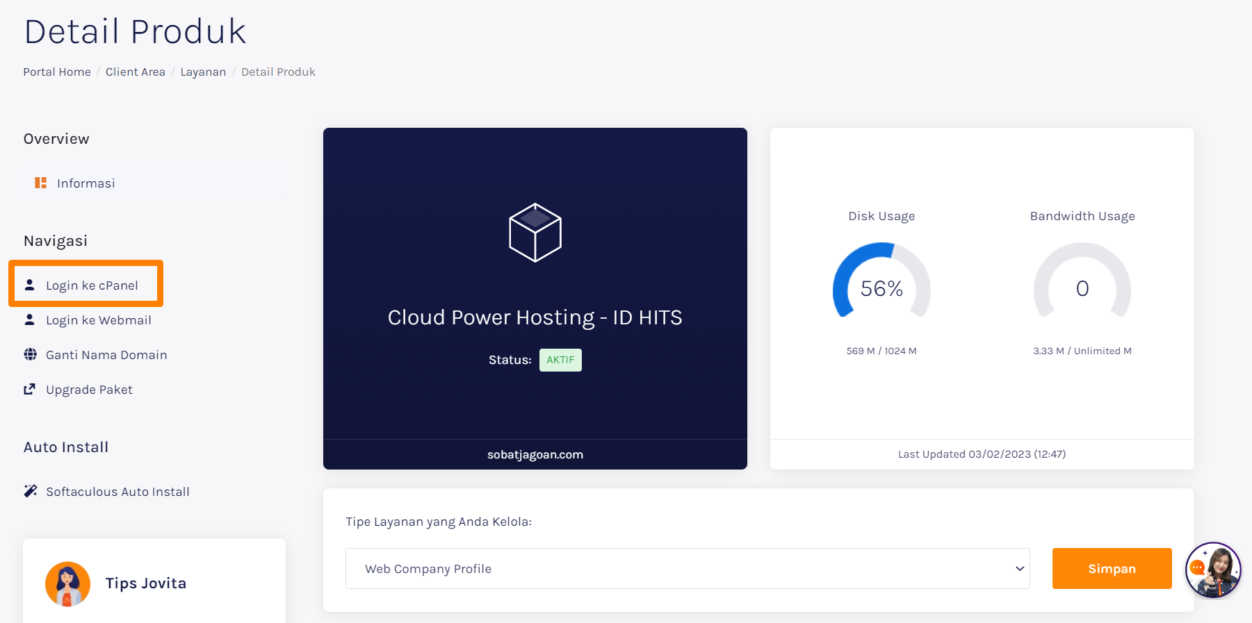 Cara Melakukan Pengecekan Inodes Pada Hosting - Knowledge Base Jagoan Hosting Indonesia