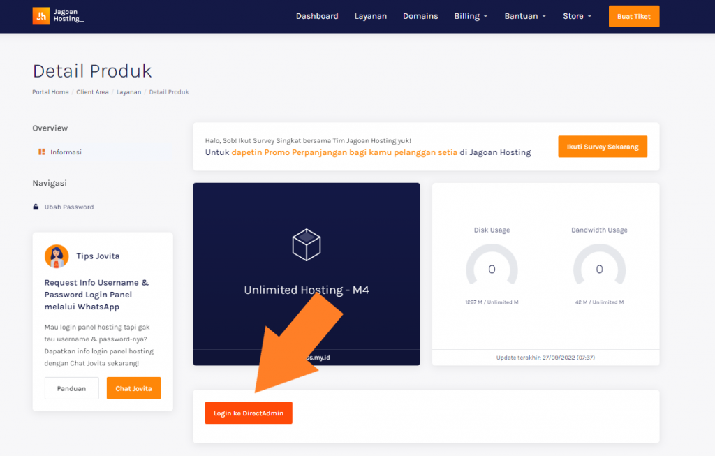 Cara Membuat Akun Email Pada DirectAdmin - Knowledge Base Jagoan Hosting Indonesia