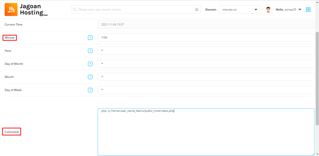 Cara Menggunakan Cron Job di Directadmin - Knowledge Base Jagoan Hosting Indonesia
