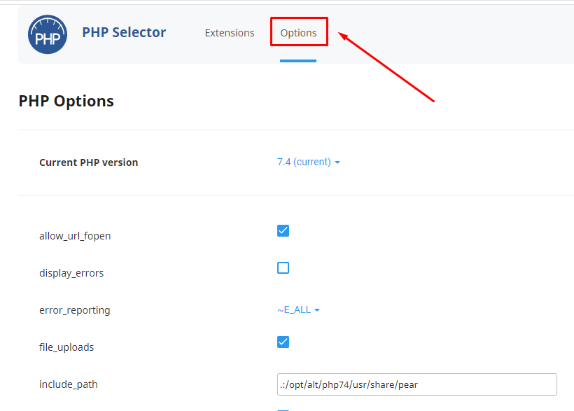 Konfigurasi PHP pada Directadmin - Knowledge Base Jagoan Hosting Indonesia