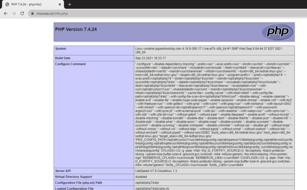 Konfigurasi PHP pada Directadmin - Knowledge Base Jagoan Hosting Indonesia