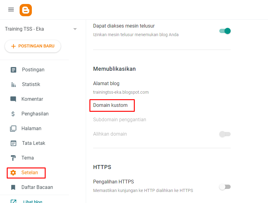Cara Setting Custom Subdomain Blogspot Di Directadmin Knowledge Base