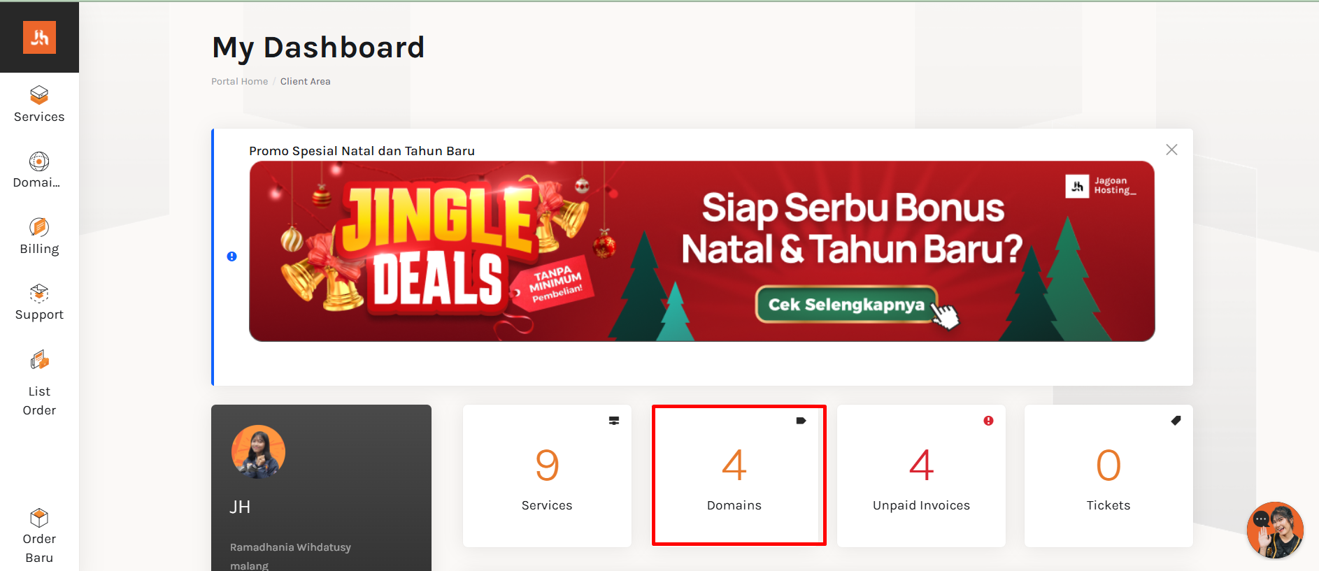 Tutorial Setting Domain Forwarding