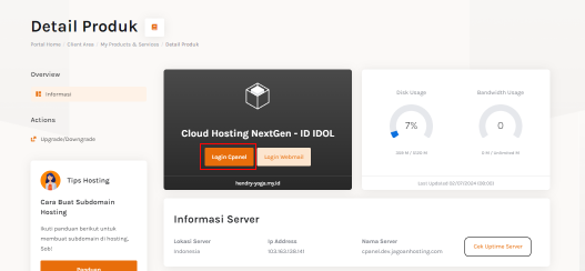Cara Membuat Database dan User Database di Cpanel