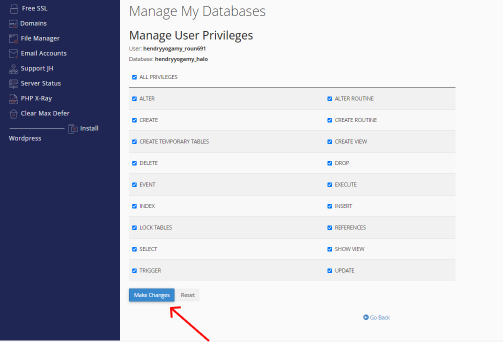 Cara Membuat Database dan User Database di Cpanel