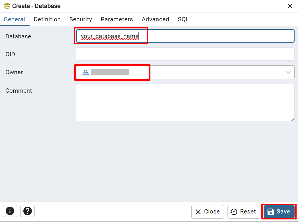 Cara Membuat Database dan User Database PostgreSQL dengan pgAdmin ... Cara Membuat Database dan User Database PostgreSQL dengan pgAdmin ...