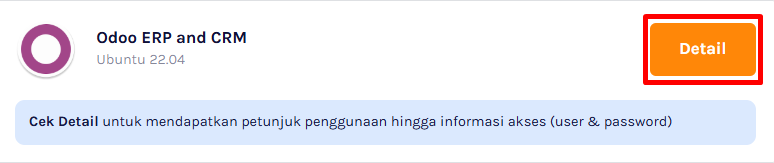 Setup Credential Odoo: Mereset Password Odoo - Knowledge Base Jagoan Hosting Indonesia