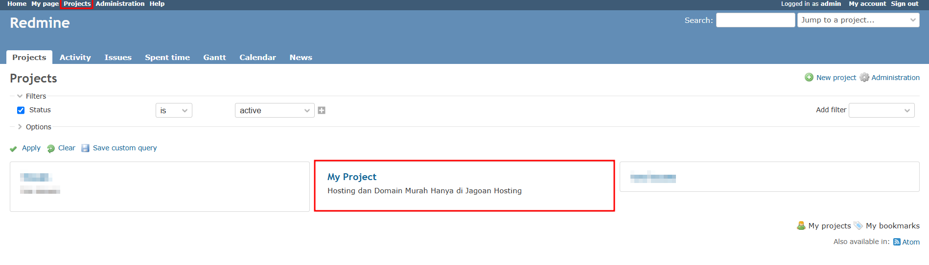 Menghubungkan Redmine dengan Git Repository - Knowledge Base Jagoan Hosting Indonesia