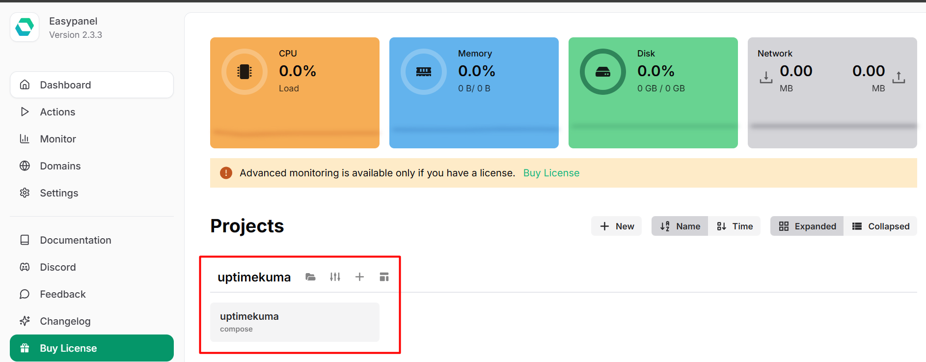 Cara Cek Log pada EasyPanel - Knowledge Base Jagoan Hosting Indonesia