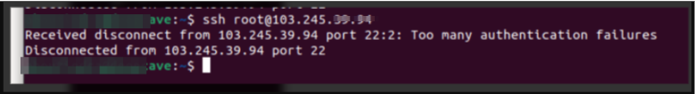 Cara Mengatasi Too many Authentication Failures SSH VPS Linux - Knowledge Base Jagoan Hosting ...
