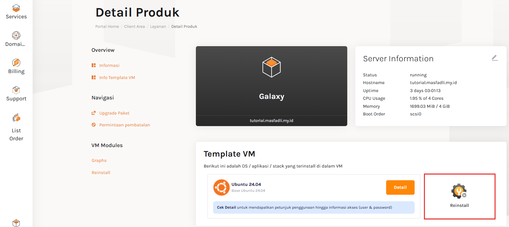 Cara Install MariaDB dengan Template di VPS Next-Gen - Knowledge Base ...