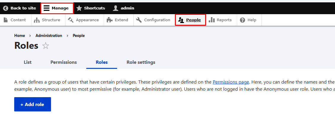Cara Setting Role User di Drupal - Knowledge Base Jagoan Hosting Indonesia