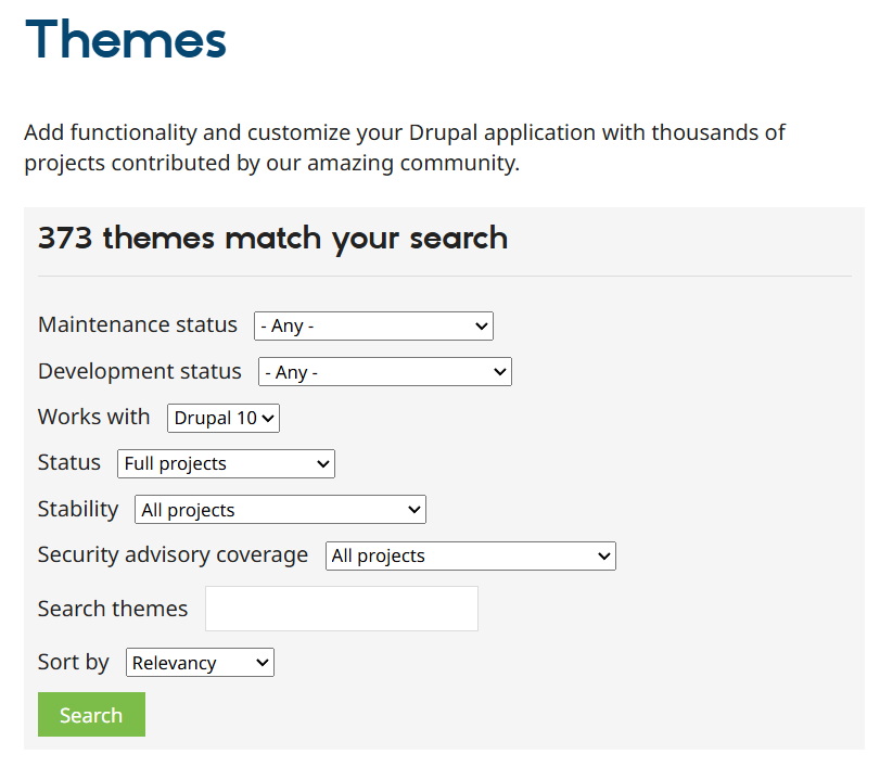 Cara Install Tema di Drupal - Knowledge Base Jagoan Hosting Indonesia