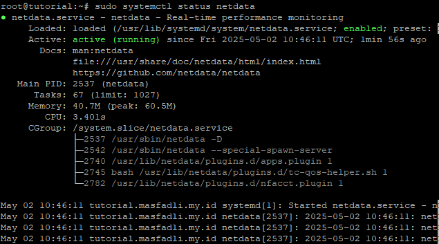Cara Install NetData di VPS - Knowledge Base Jagoan Hosting Indonesia