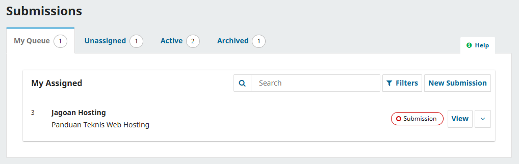 Panduan Lengkap Mengelola Submissions Editor di Open Journal System ...