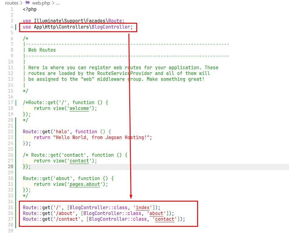Tutorial Templating Blade Pada Laravel Knowledge Base Jagoan Hosting Indonesia