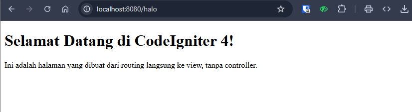 Tutorial Routing dan View pada CodeIgniter 4 - Knowledge Base Jagoan Hosting Indonesia