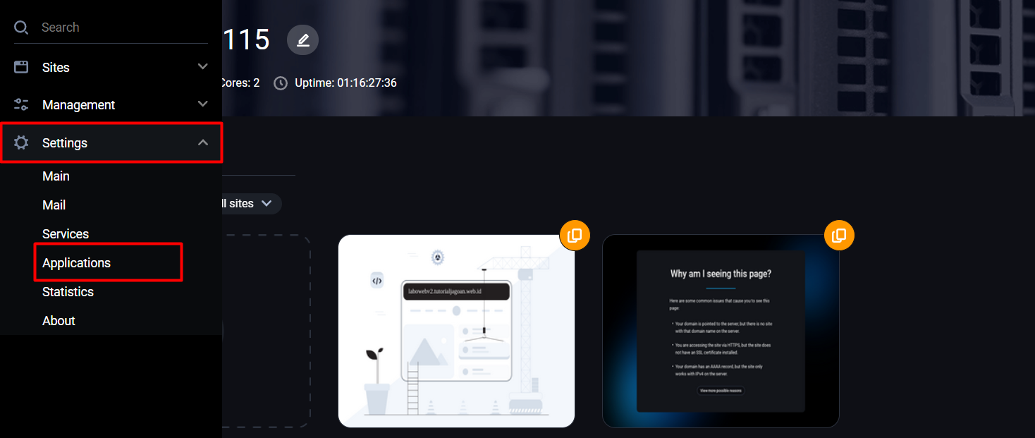 Cara Mengubah Versi PHP di FastPanel - Knowledge Base Jagoan Hosting Indonesia