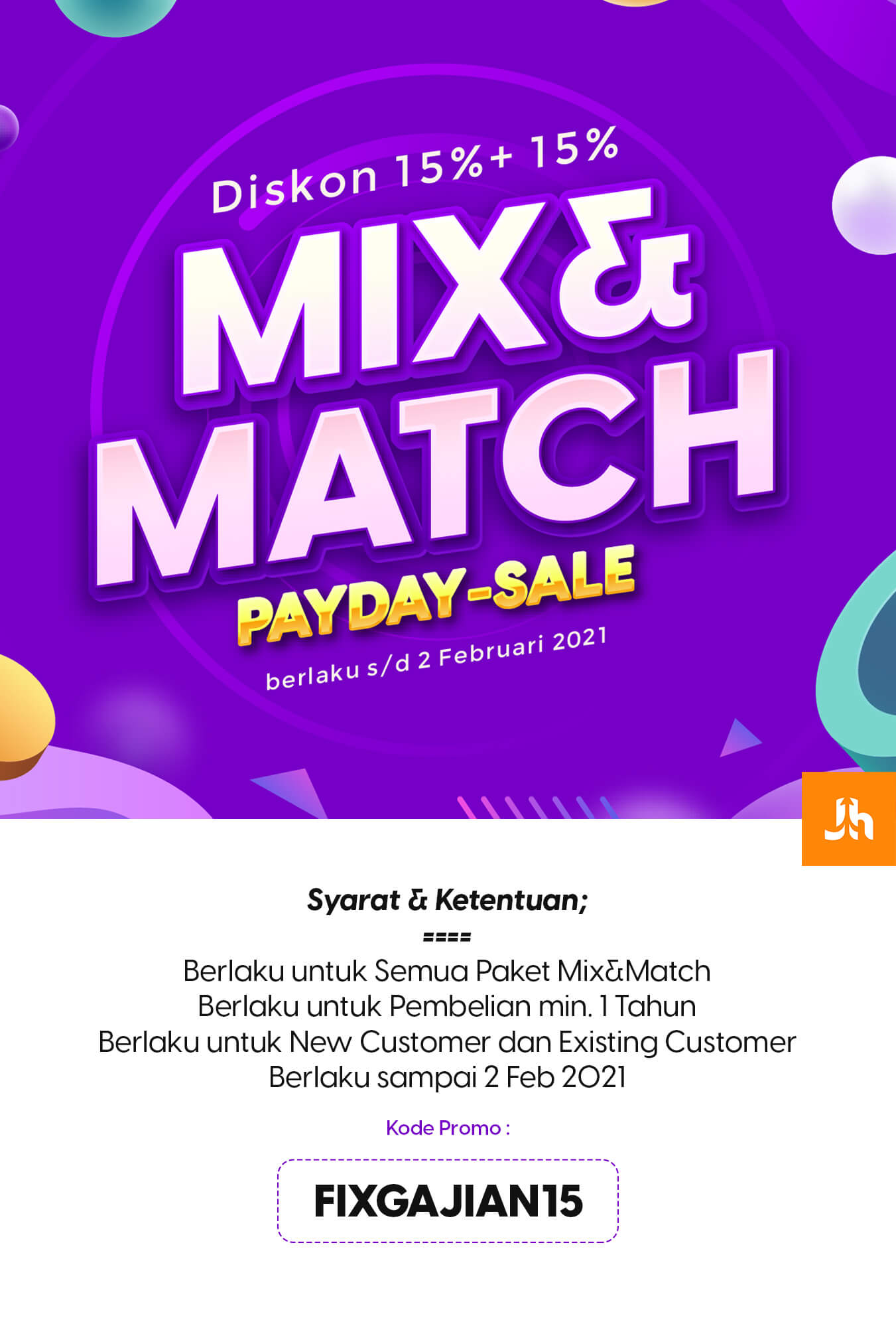 Cloud Hosting Mix Match - Jagoan Hosting