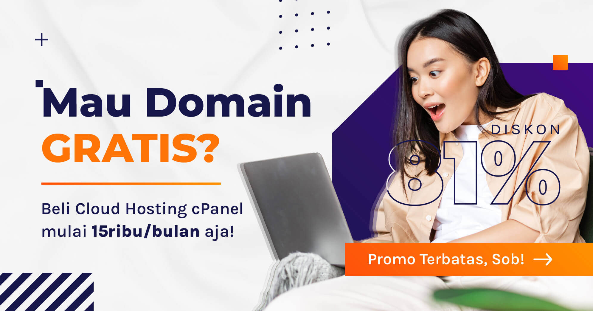 Beli Domain Murah Indonesia | Cek Domain Sekarang!